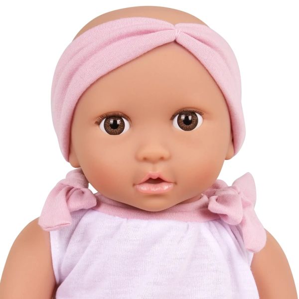 Lulla Doll Fair Skin With Outfit And Pink Headband From First Day Of Motherhood